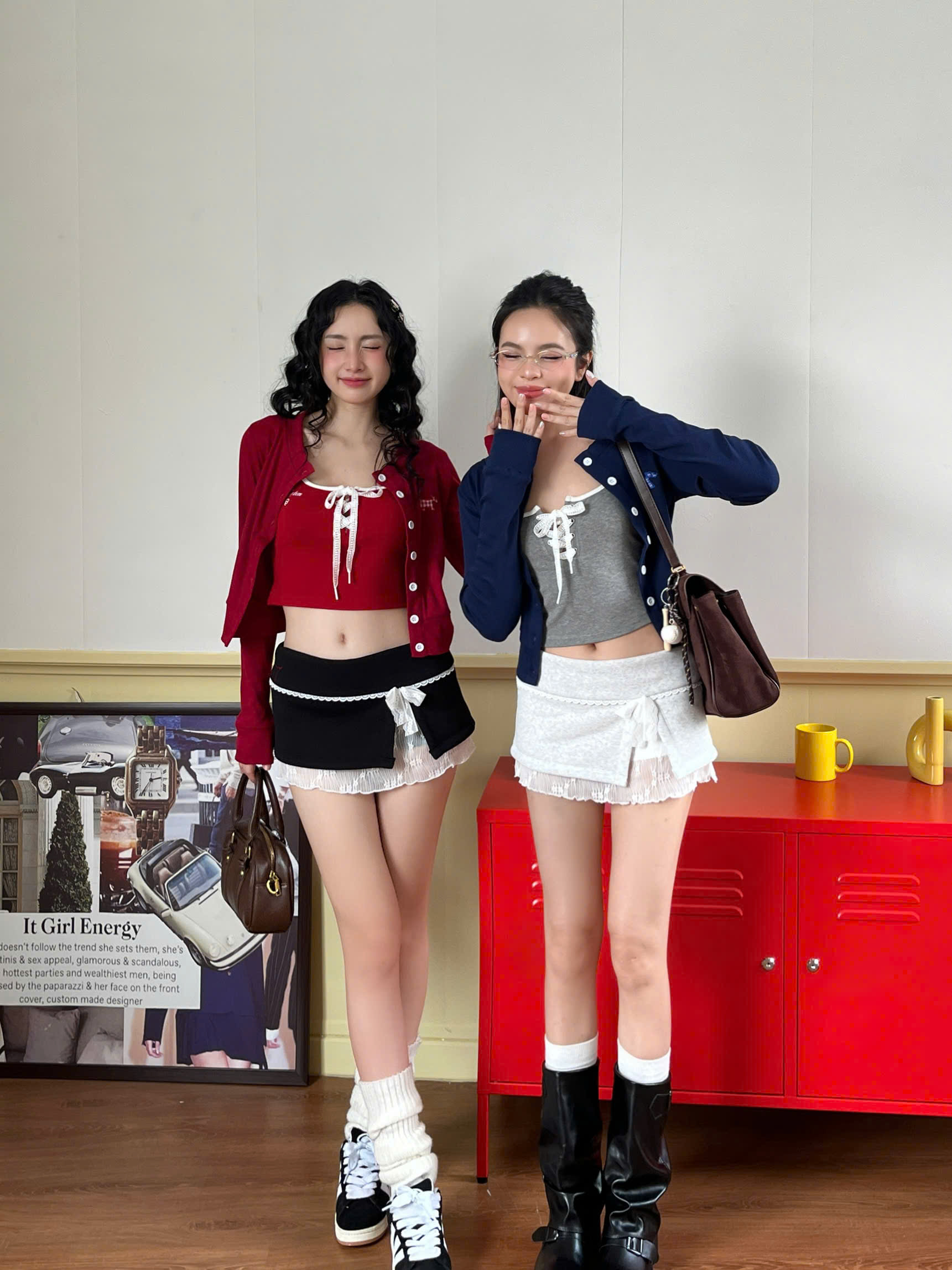 KILL SYSTEM - LARRIA low-waist felt skirt flatters your figure. For Women Korean Style 2025 ...