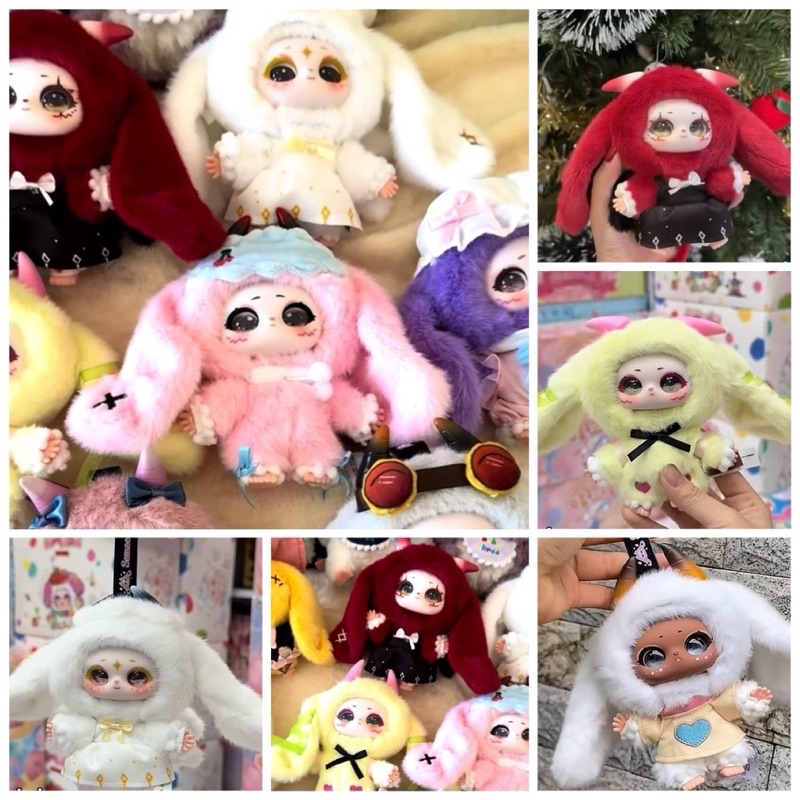 Genuine Babythree Rabbit same magic wardrobe and MOKI 12 zodiac animals ...