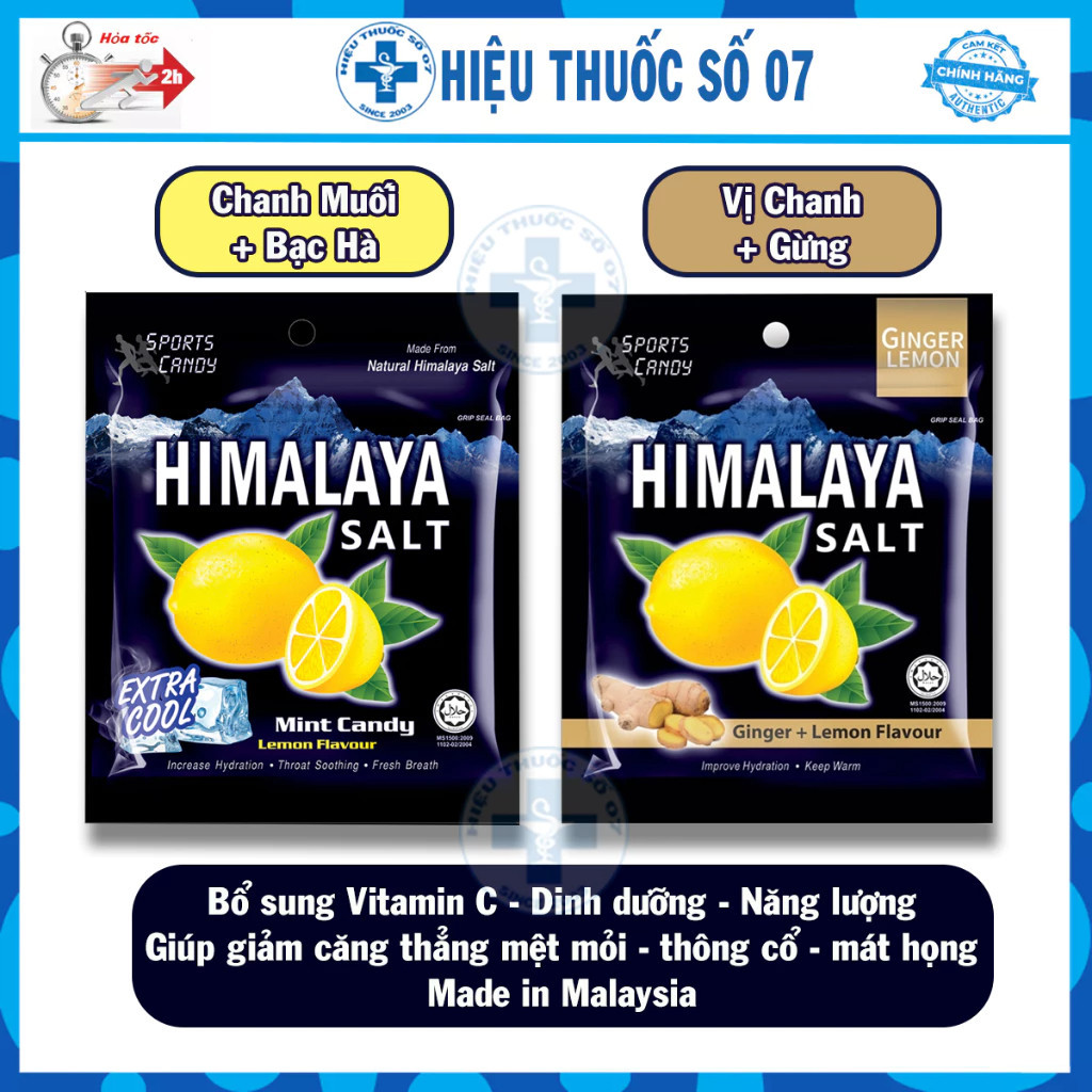 Himalayan Salt lemon candy helps replenish minerals, vitamin C and ...