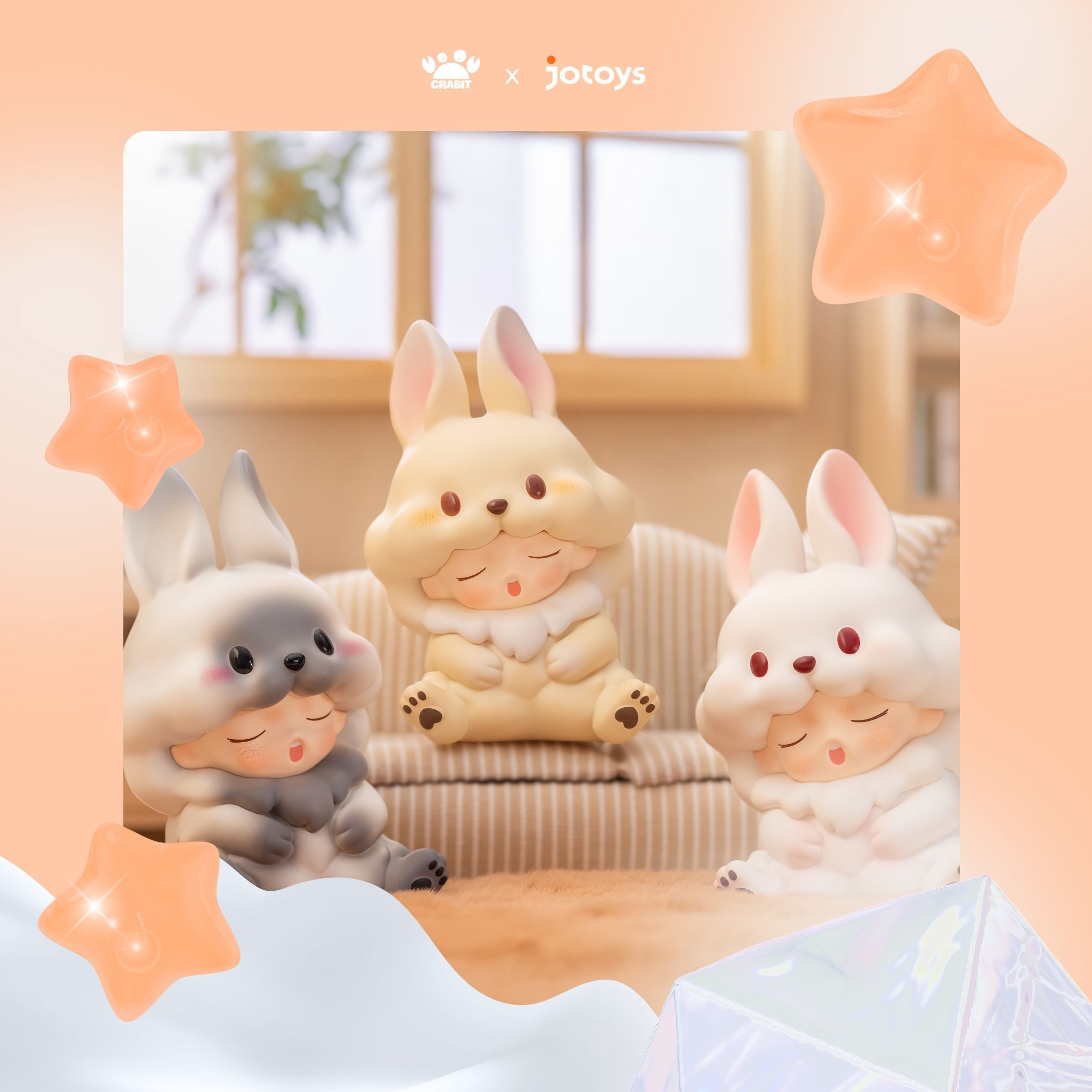 [GENUINE Jotoys] cute blind box model YUMO Stay With You cute blind bag ...