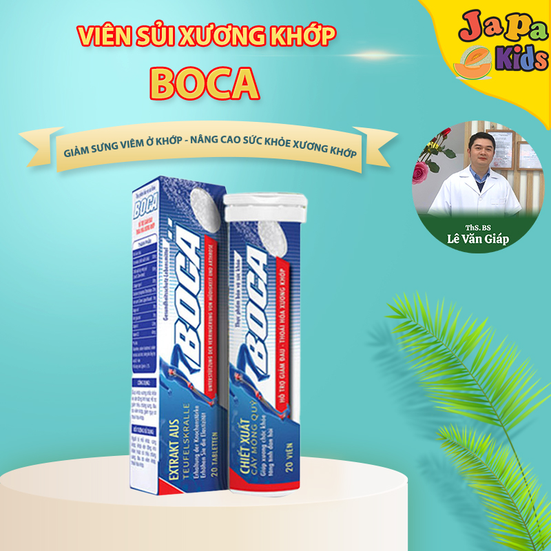 [1 Box OF 20 TABLETS] BOCA bone and joint effervescent tablets ...