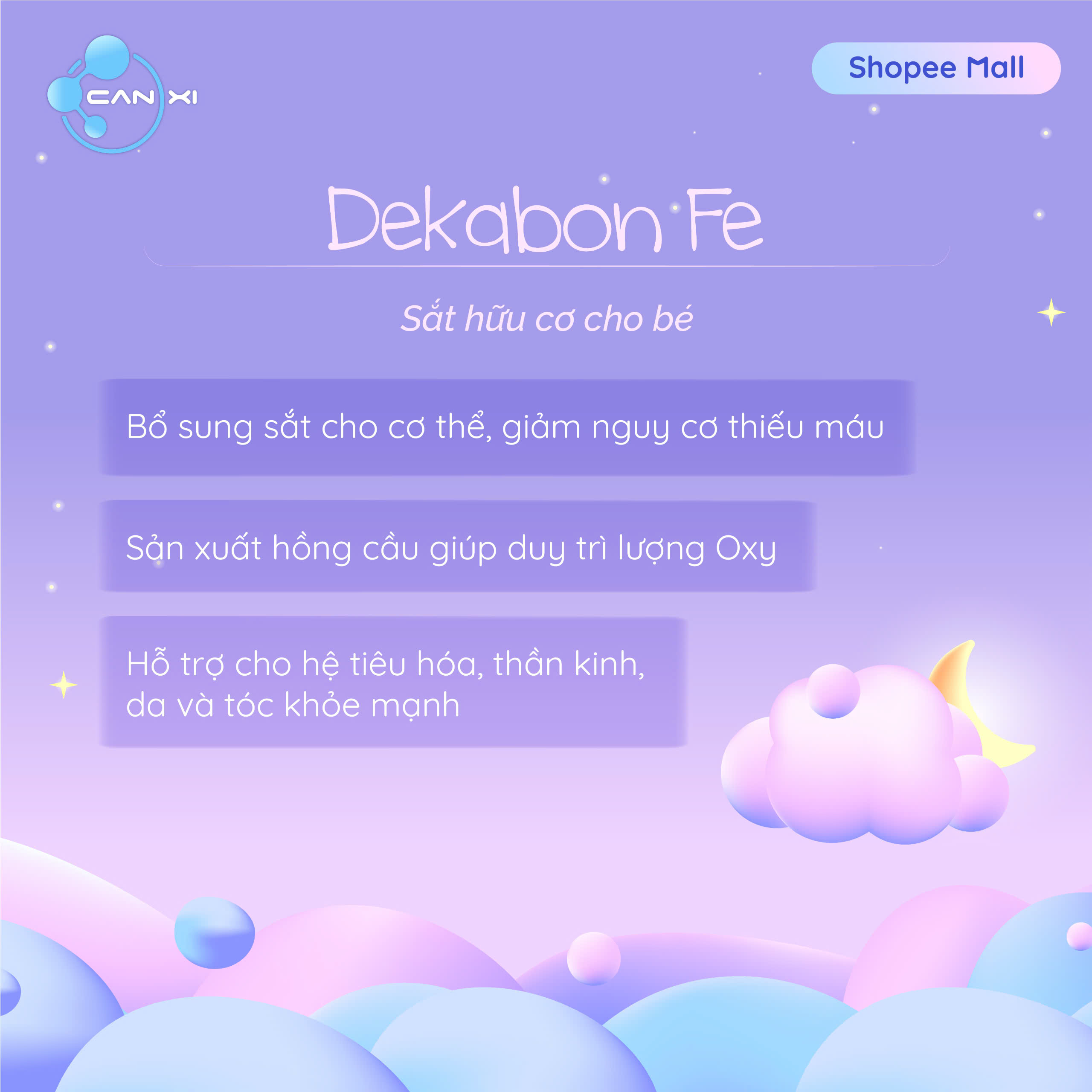 Dekabon Fe vitamins help reduce the risk of iron deficiency anemia ...