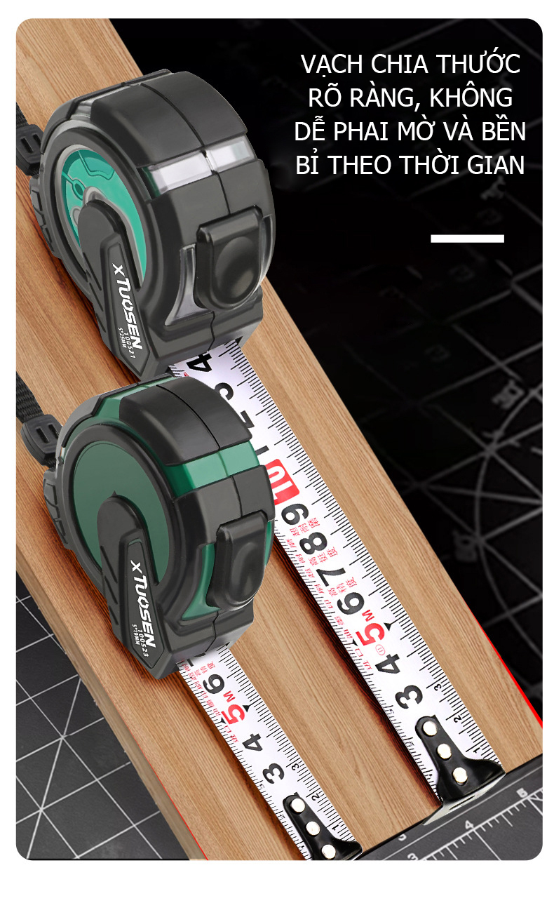 5m tape measure with anti-fall ability, harsh environment - Genuine ...