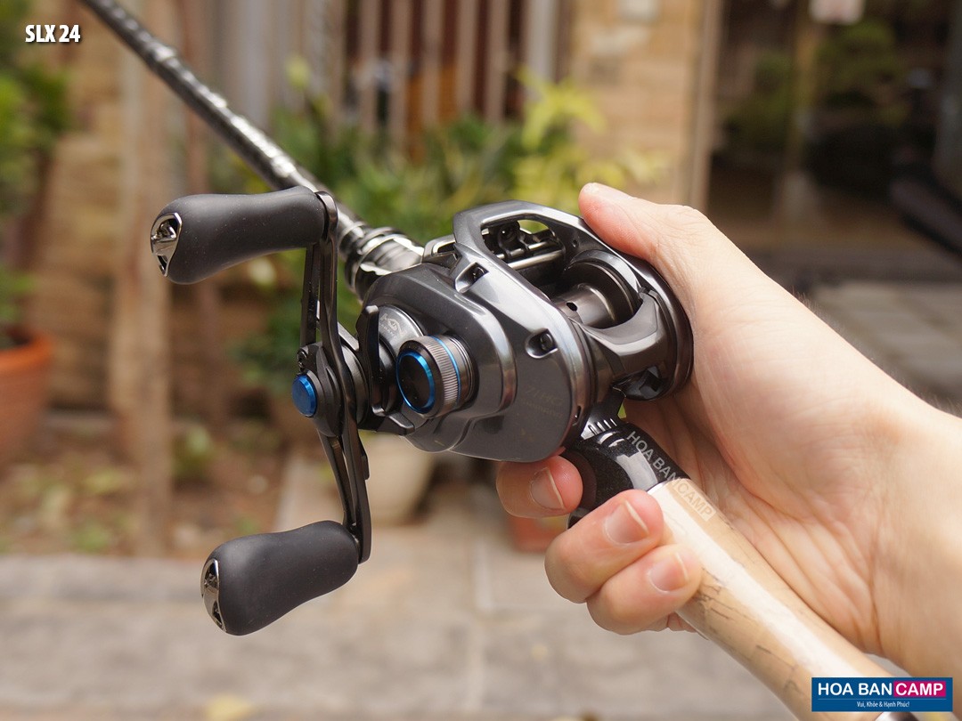 Shimano SLX Horizontal Fishing Reel | 2024 HAGANE Body, POOL MAGNUM III ...