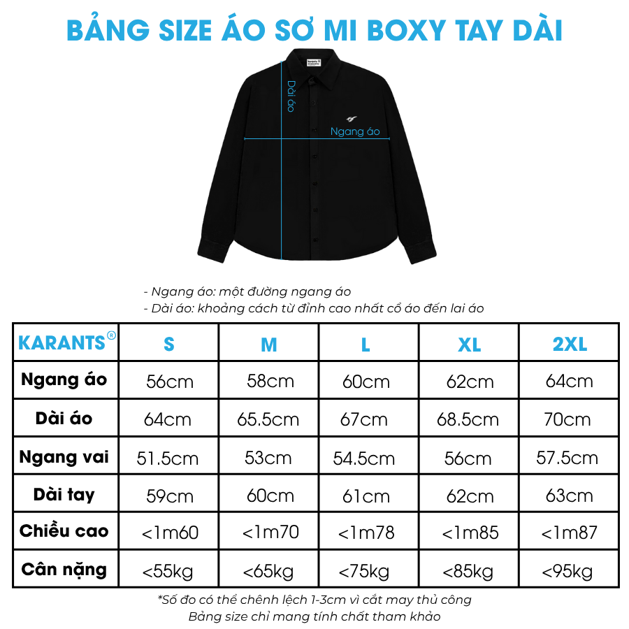 Karants Metal Logo Plain Shirt Long Sleeve Boxy Form Premium Cool ...