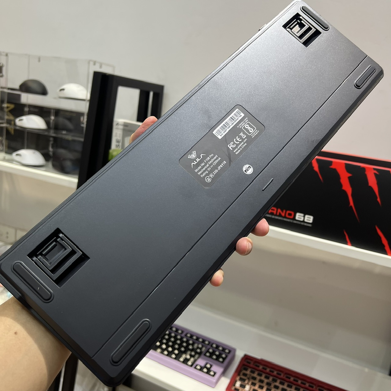 AULA F108 Pro mechanical keyboard - High Quality RGB LED - 5 Pin ...