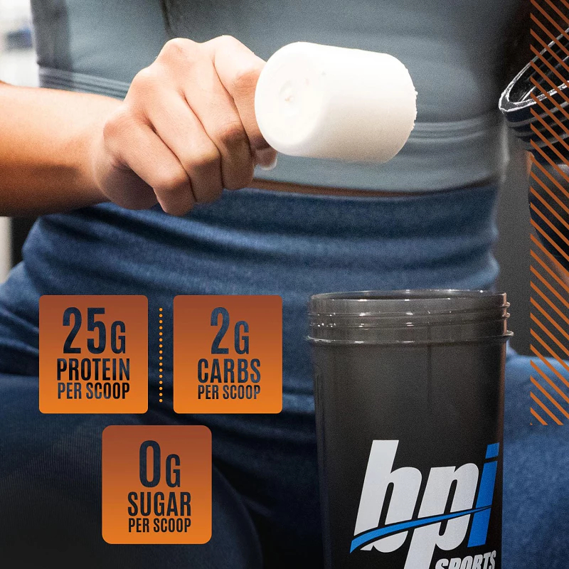 BPI Sports ISO HD Milk Powder 100% Pure Whey Isolate, Protein ...