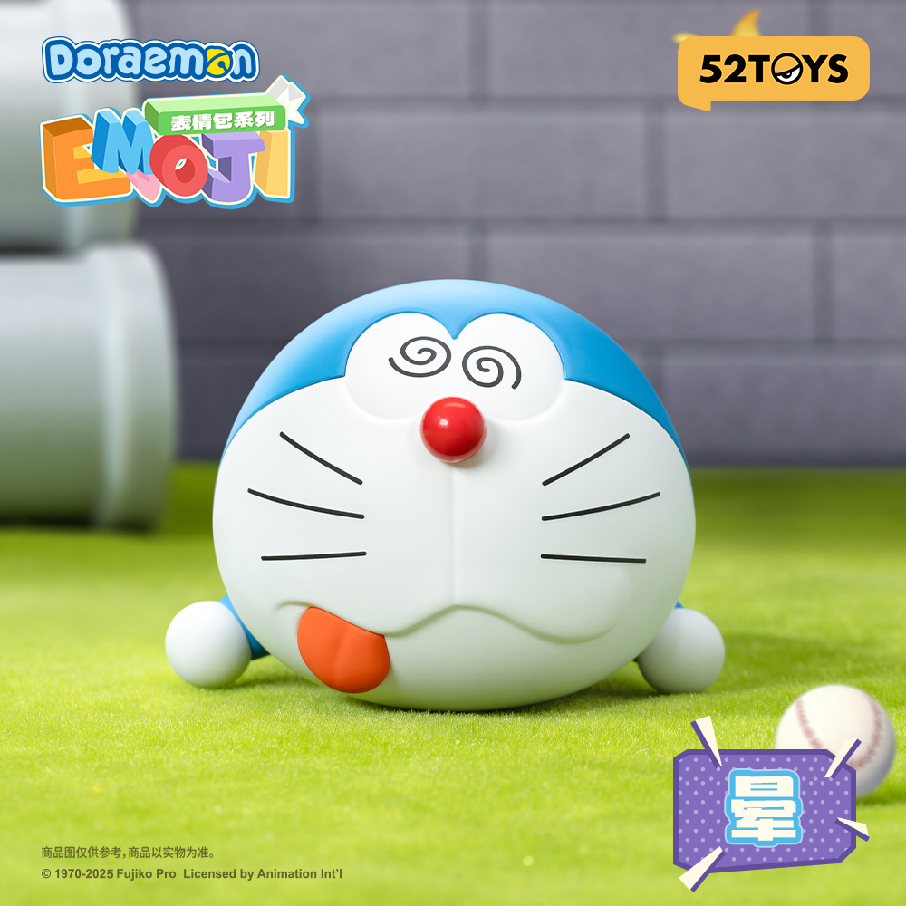 Blind Box Doraemon Emoji 52TOYS Genuine, Cute Doraemon Model Blind Box ...