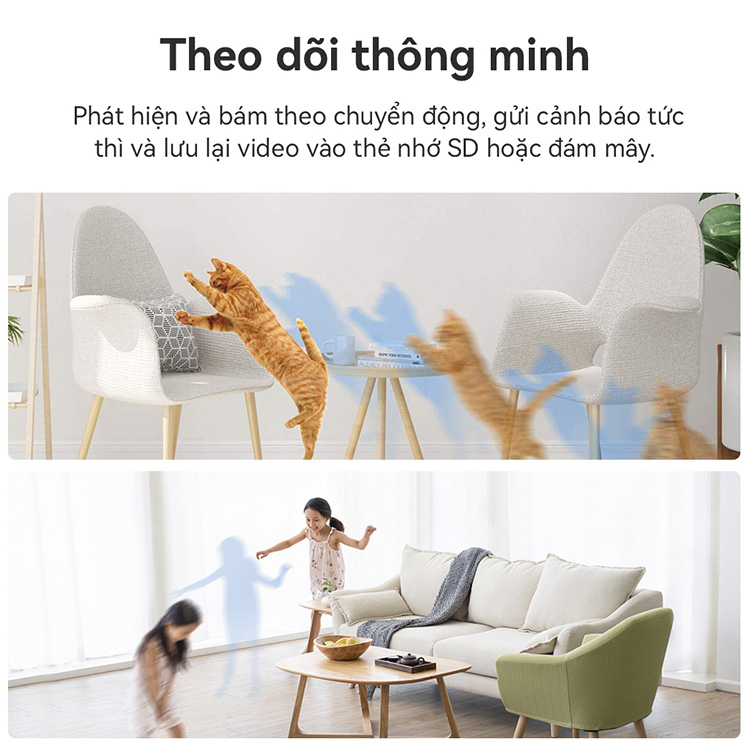 Imou Ranger 2 Pro 5MP Indoor Wifi Camera I IPC-S2EP-5R1S I Wi-Fi 6 Dual ...