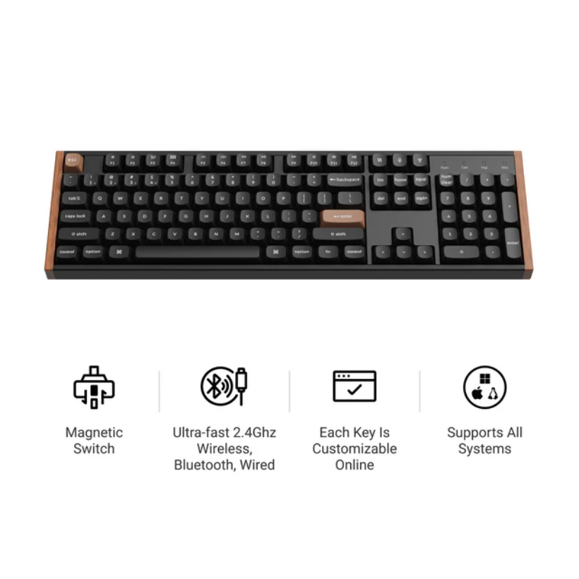 K10 HE Wireless Magnetic Switch Custom Wireless mechanical keyboard ...