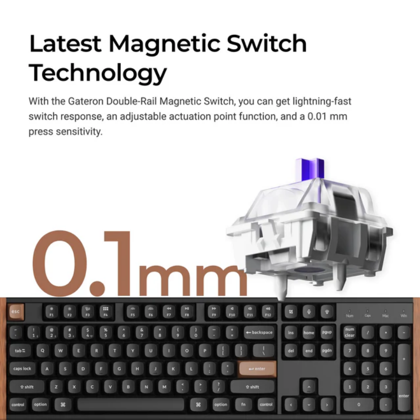 K10 HE Wireless Magnetic Switch Custom Wireless mechanical keyboard ...