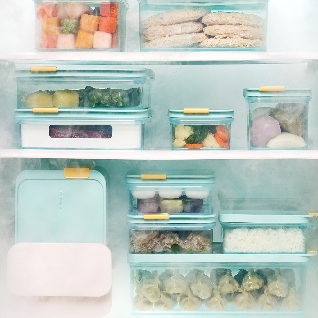 LocknLock Food Containers for Freezing and Preserving Food with Various ...