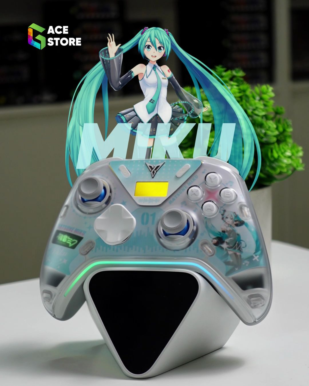 Premium Decal Sticker for Flydigi Apex 5 Elite – EVA-01, EVA-02, MiKu ...