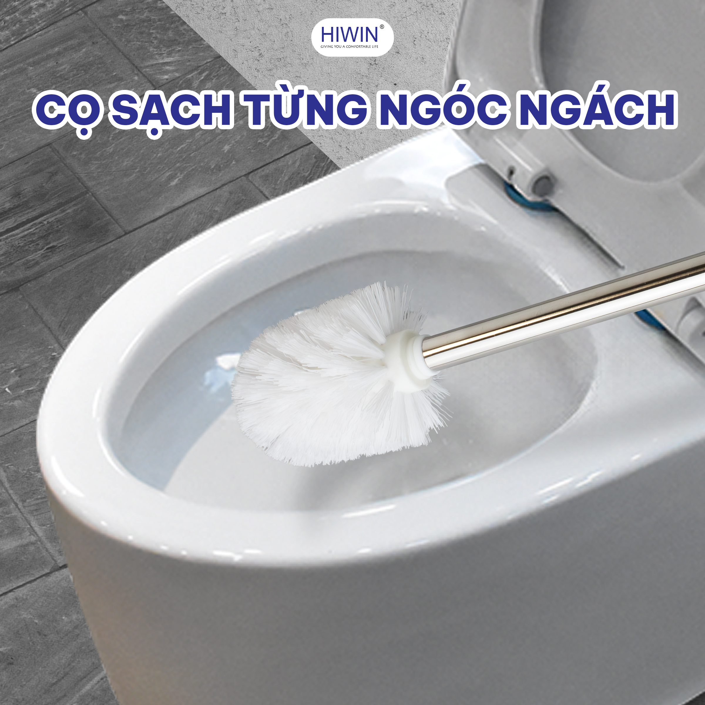 Genuine Hiwin Y-336 toilet and toilet brush set with nationwide ...