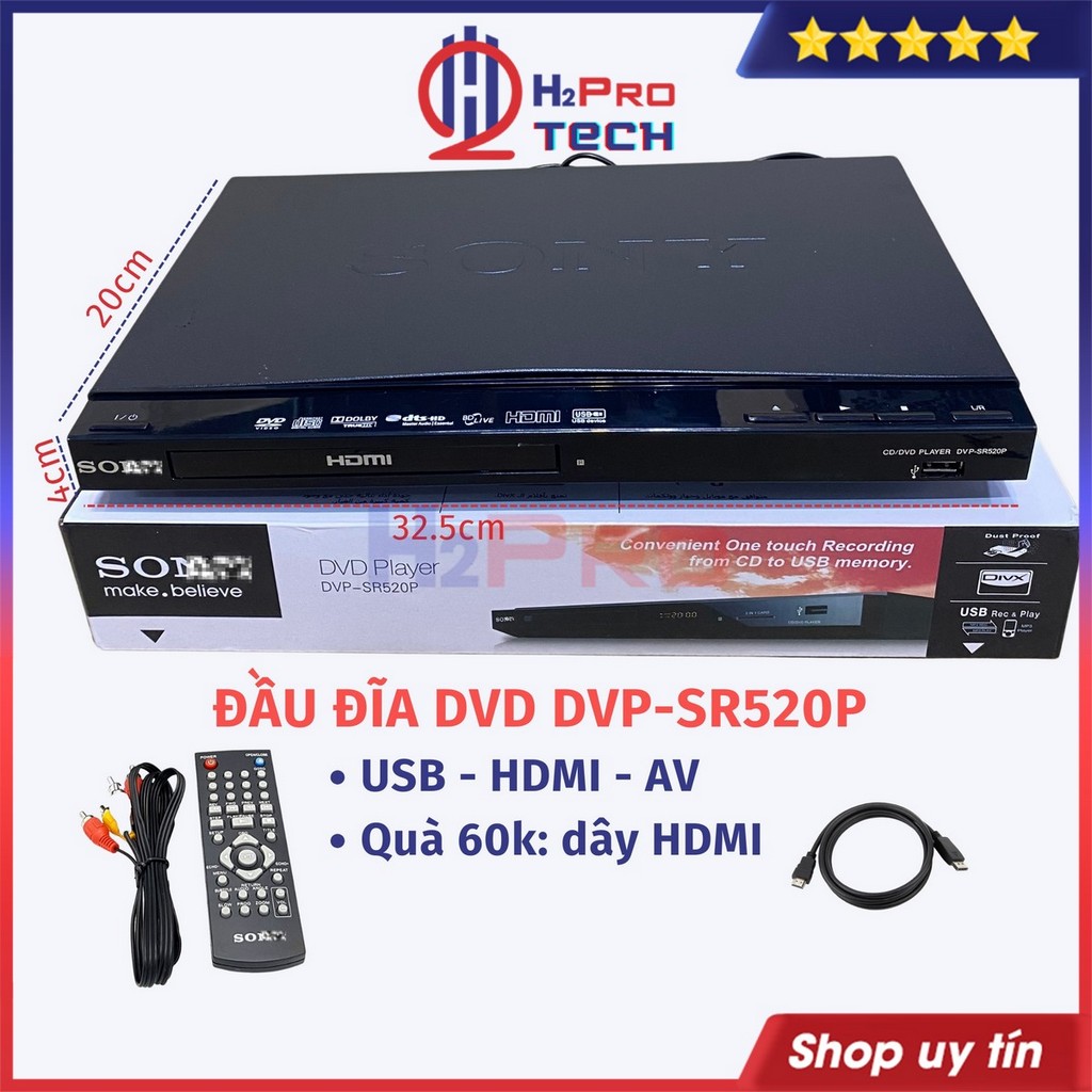 Sony S360/SR520P Hdmi-Usb-SD Dvd Player, High Quality Karaoke 520P Dvd ...
