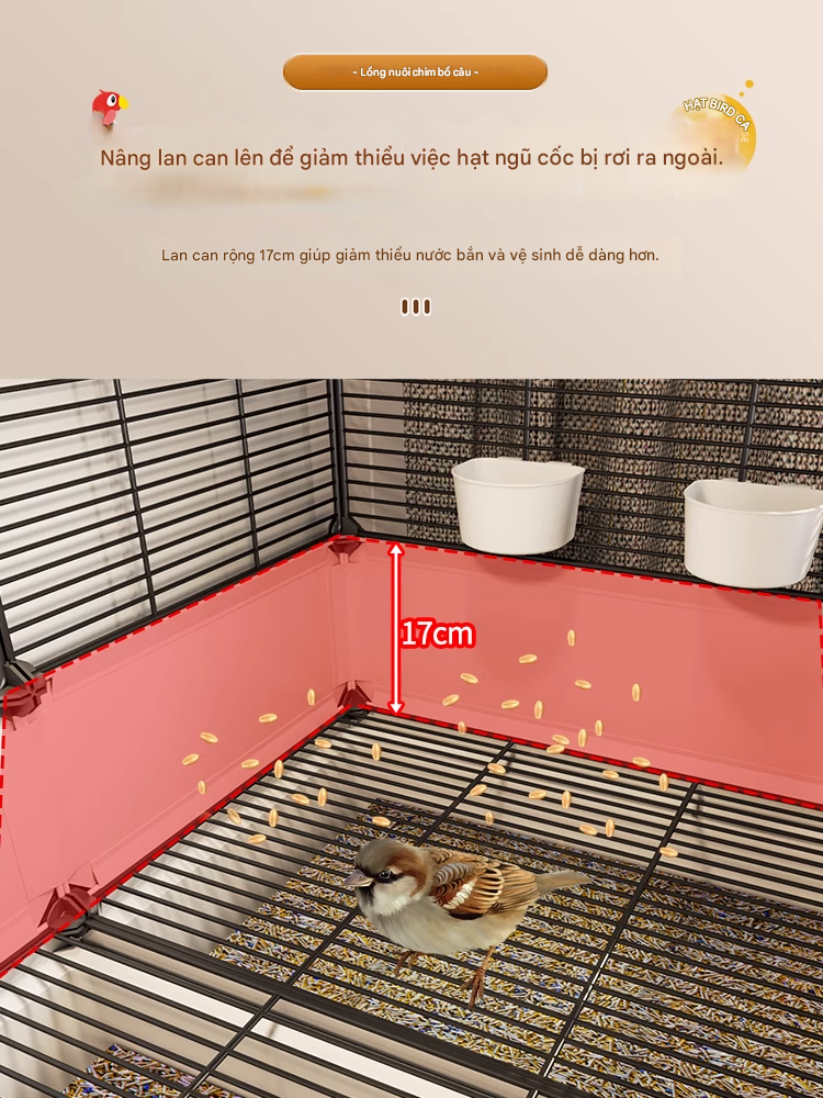 CC08 Assembled Cage for Kittens, Flying Squirrels, Birds, Hamsters ...