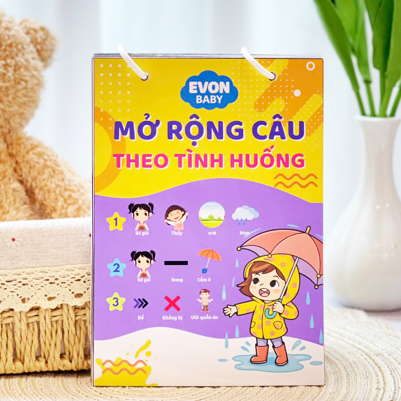 [EVON] – Set of Learning Materials Cards to Help Children Learn to ...