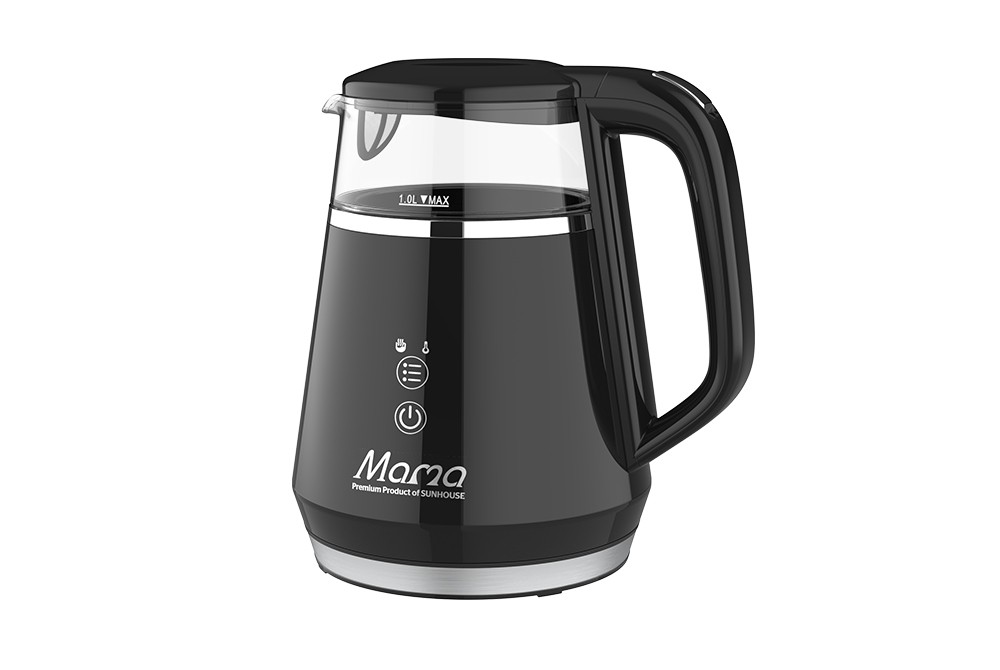 SUNHOUSE MAMA SHD1332 1L GLASS SUPER SPEED KETTLE | Shopee Malaysia