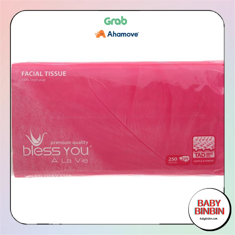 Bless You 250 Sheets Of 2-Layer Ultra-Tough And Soft Tissue | Shopee ...
