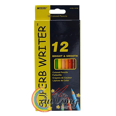 Superb Writer 12 Color Pencil Set 4100-12CB (Paper Box) | Shopee Malaysia