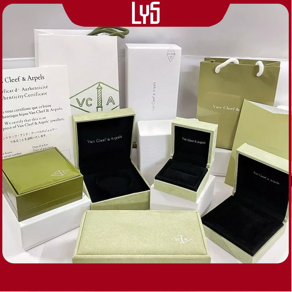 Van Cleef & Arpels FullSet Box Bag - Gift Box - VC&A Standard Authentic Box Bag | Shopee Malaysia