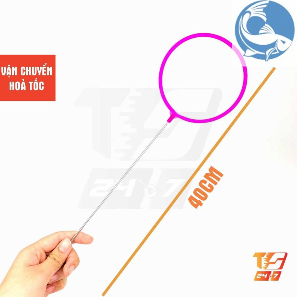 Long Nano Fish Racket - Round Net Racket for Picking up Artemia, Bo Bo ...