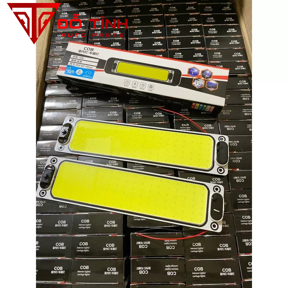 Combo of 10 super bright COB LED lights 16W 12V 36V mounted on car ...