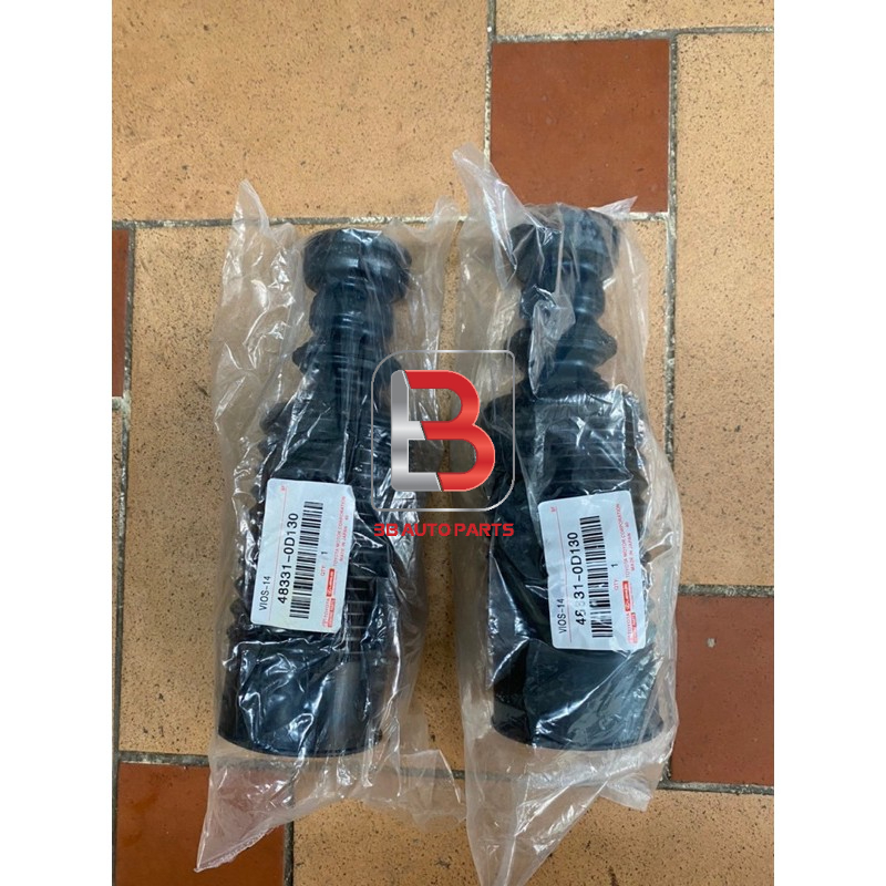 Rubber dust cover, front shock absorber cotton swab for Toyota Vios ...