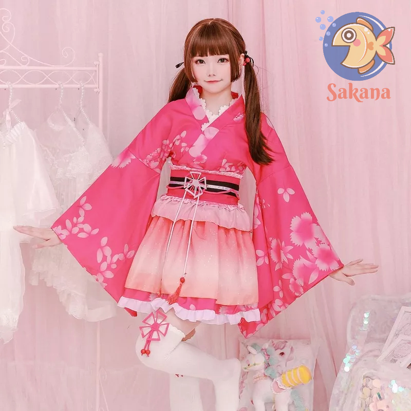 [AVAILABLE] Umi/maki/ Nico Cosplay innovative waloli dress costumes ...