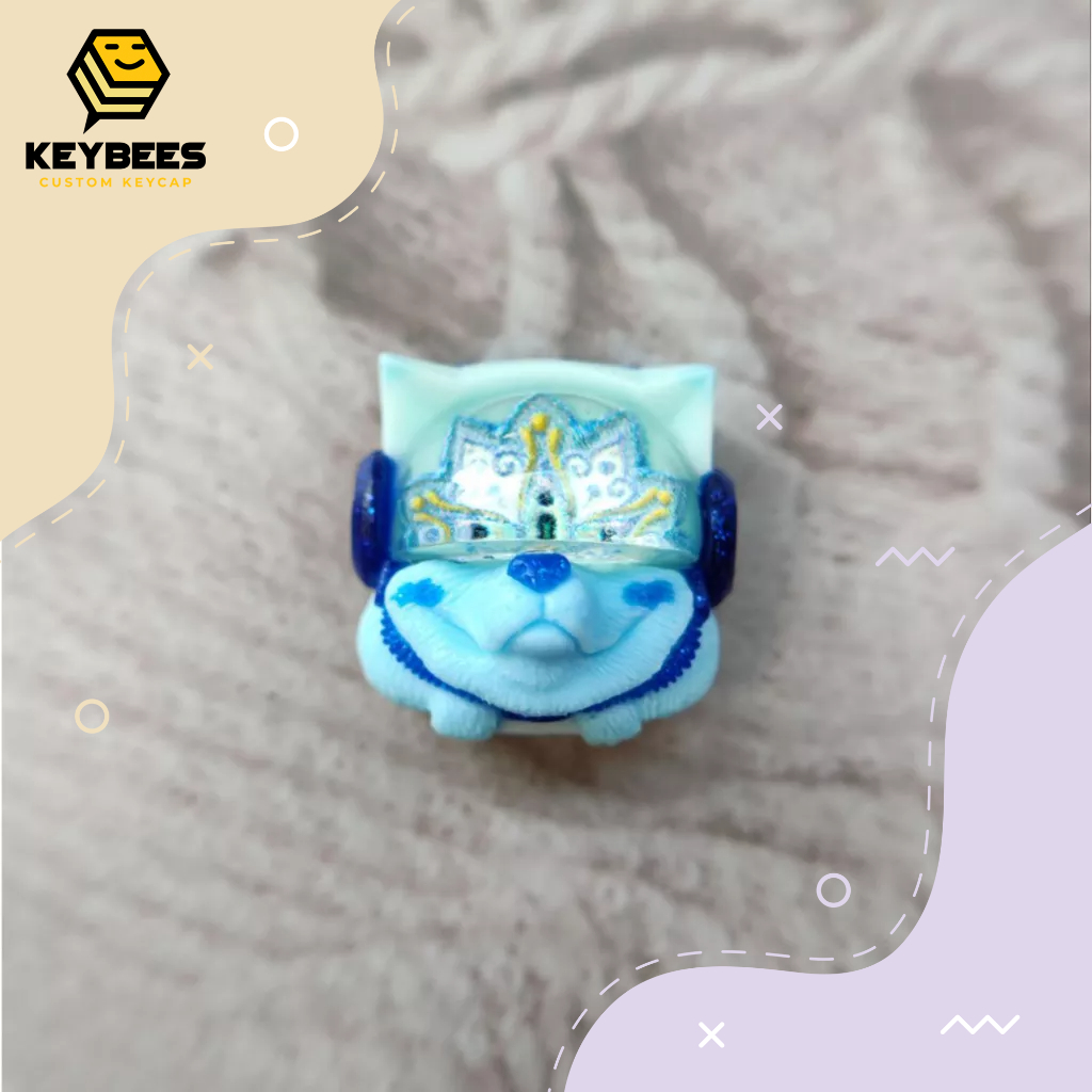 Artisan Keycap - handmade resin mechanical keyboard button Sirius ...