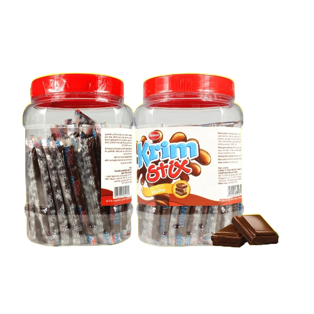 Krim Stix Chocolate Candy Sticks (Box of 100) | Shopee Malaysia