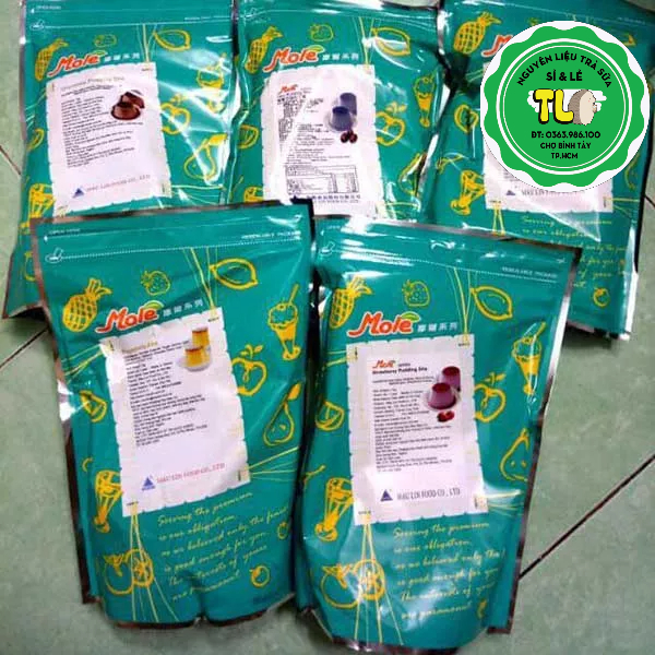 Mole Brand Taiwanese Flan PUDDING Powder All Kinds 1kg Pack | Shopee ...