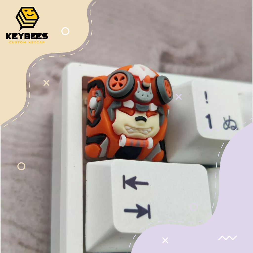 Artisan Keycap - Mechko Carbon handmade resin mechanical keyboard ...