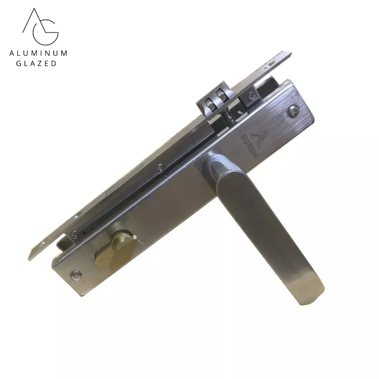 Ag Aluminum Door Handle Lock Set With Aluminum System Door, Box Iron ...