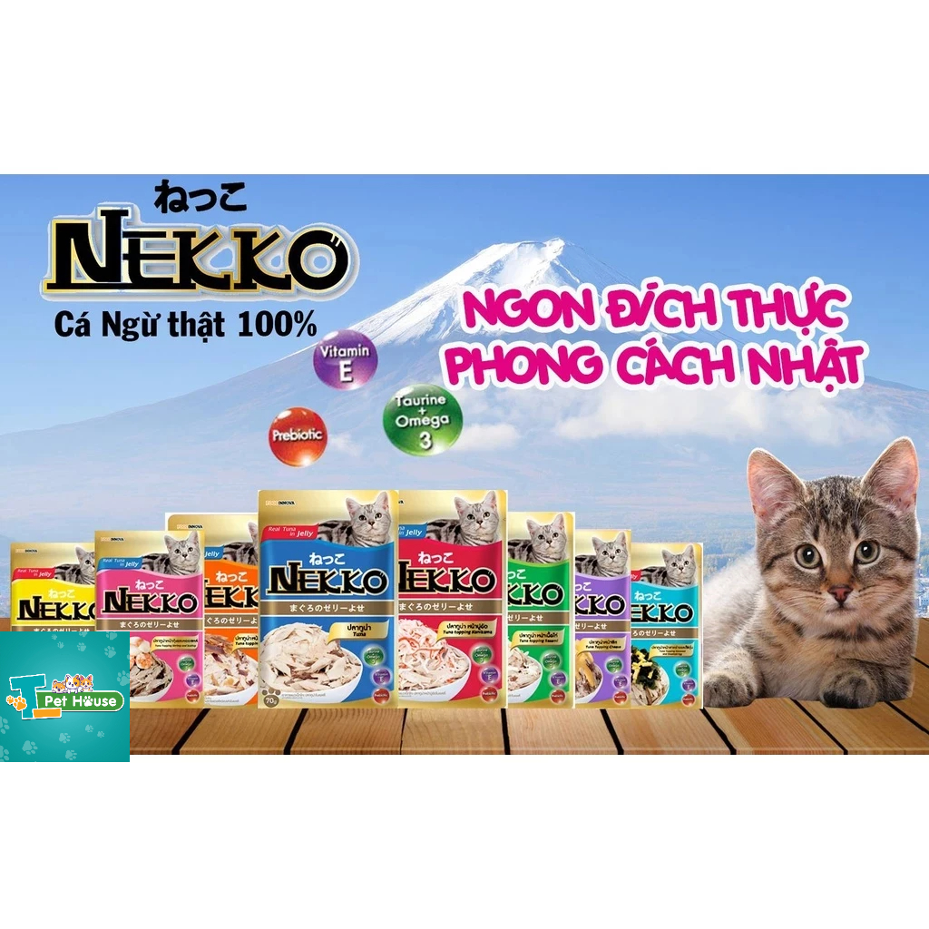Pate Nekko Jelly 70gr Jelly form for large cats | Shopee Malaysia