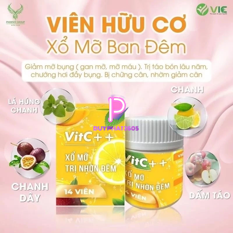 Vitc Fat Burner Box of 14 tablets, 2 colors white and yellow | Shopee ...