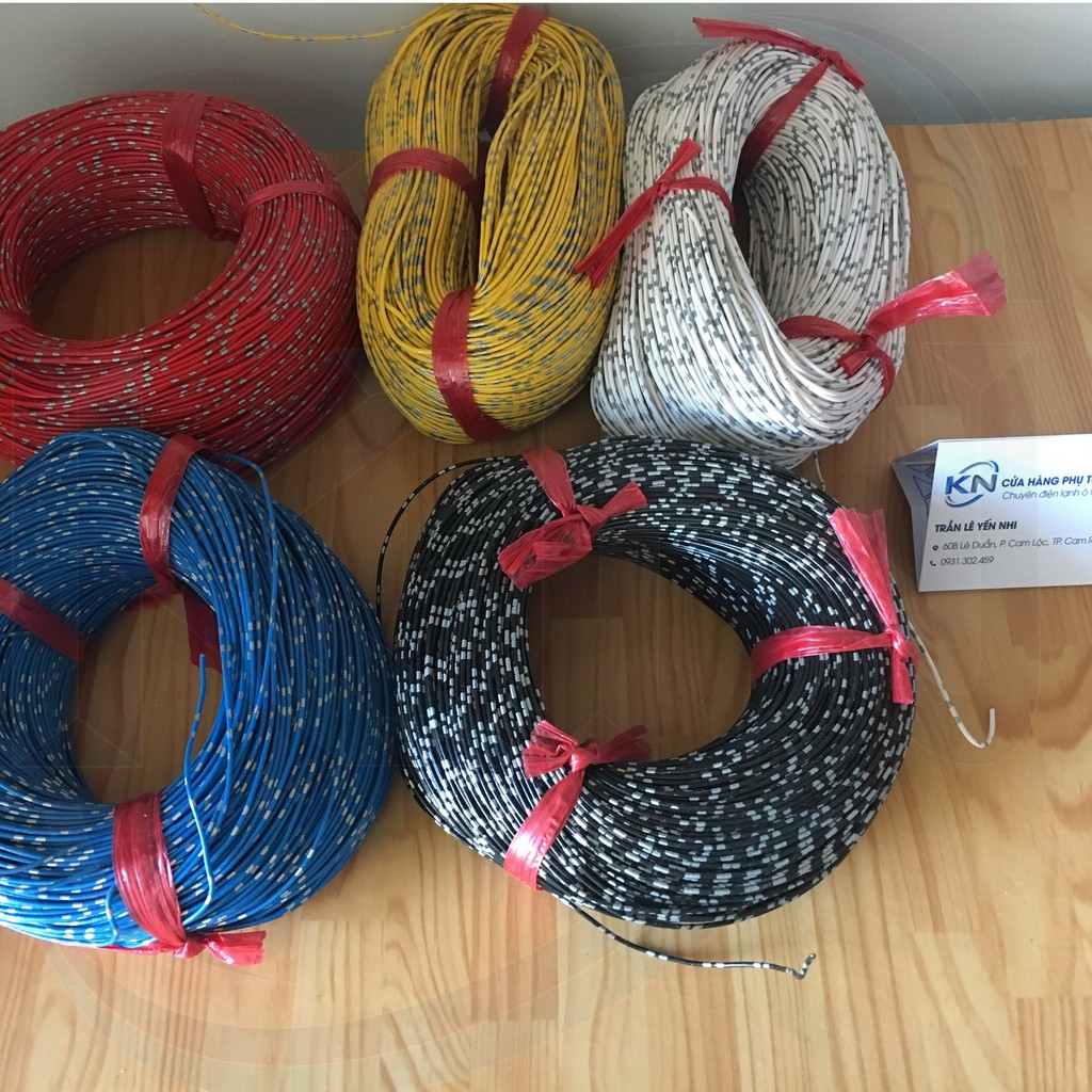 Choose color - 100g Japanese electrical wire for cars, motorbikes, cars ...