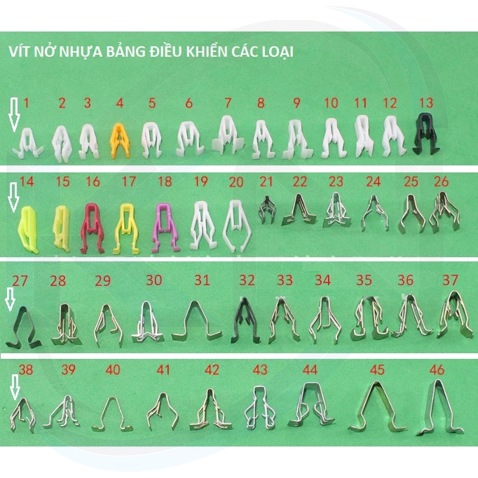 (Price For 1 piece) Assorted sound control panel plastic expansion ...