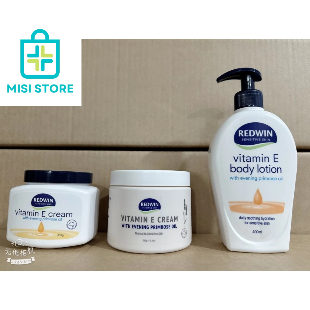 (New Model) Australian chapped Cream, Redwin Vitamin E Cream, soft and ...