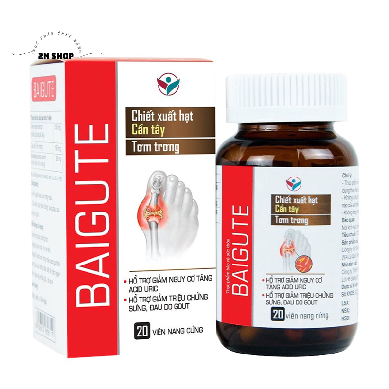 Baigute pills support pain relief, arthritis swelling caused by Gout ...