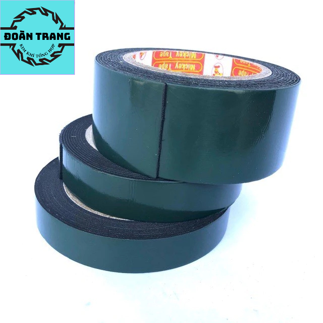 Double-sided blue foam tape, 3m, 5cm version. Super sticky, super ...