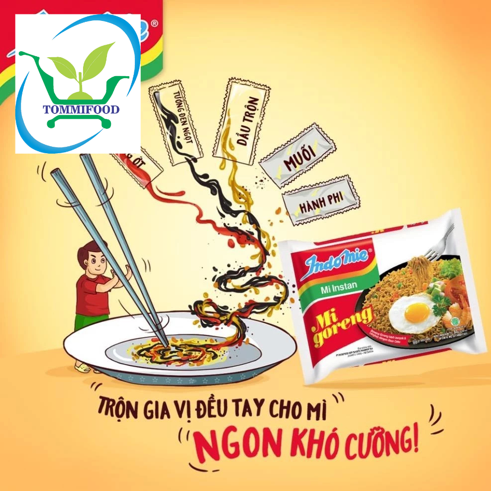 [ Indomie MIXED NOODLES - ALL FLAVORS ] Box of 40 New Goreng Indomie ...