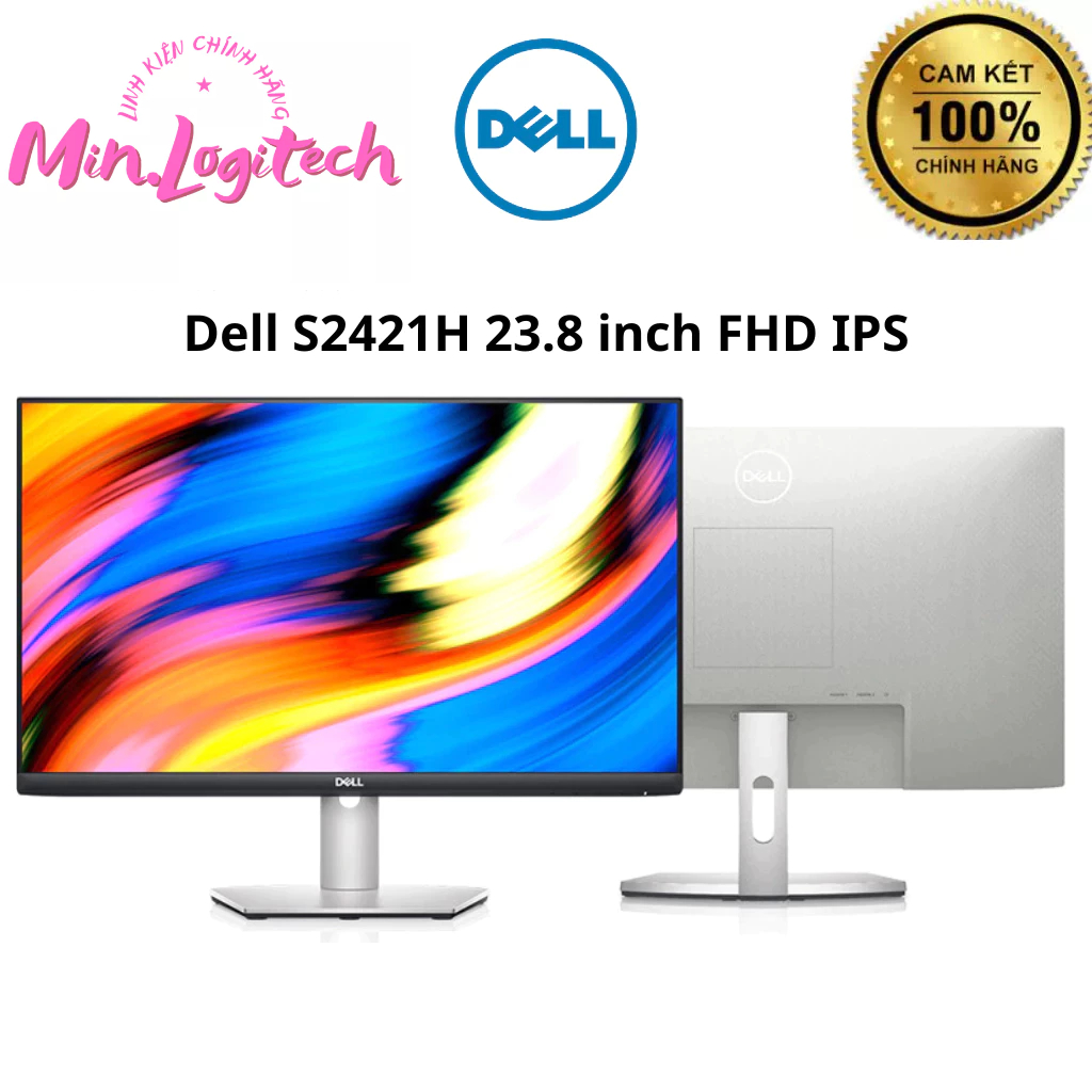 Dell S2421H Computer Monitor (23.8 INCH/FHD/IPS/75HZ/4MS/LOA) - Genuine Product | Shopee Malaysia
