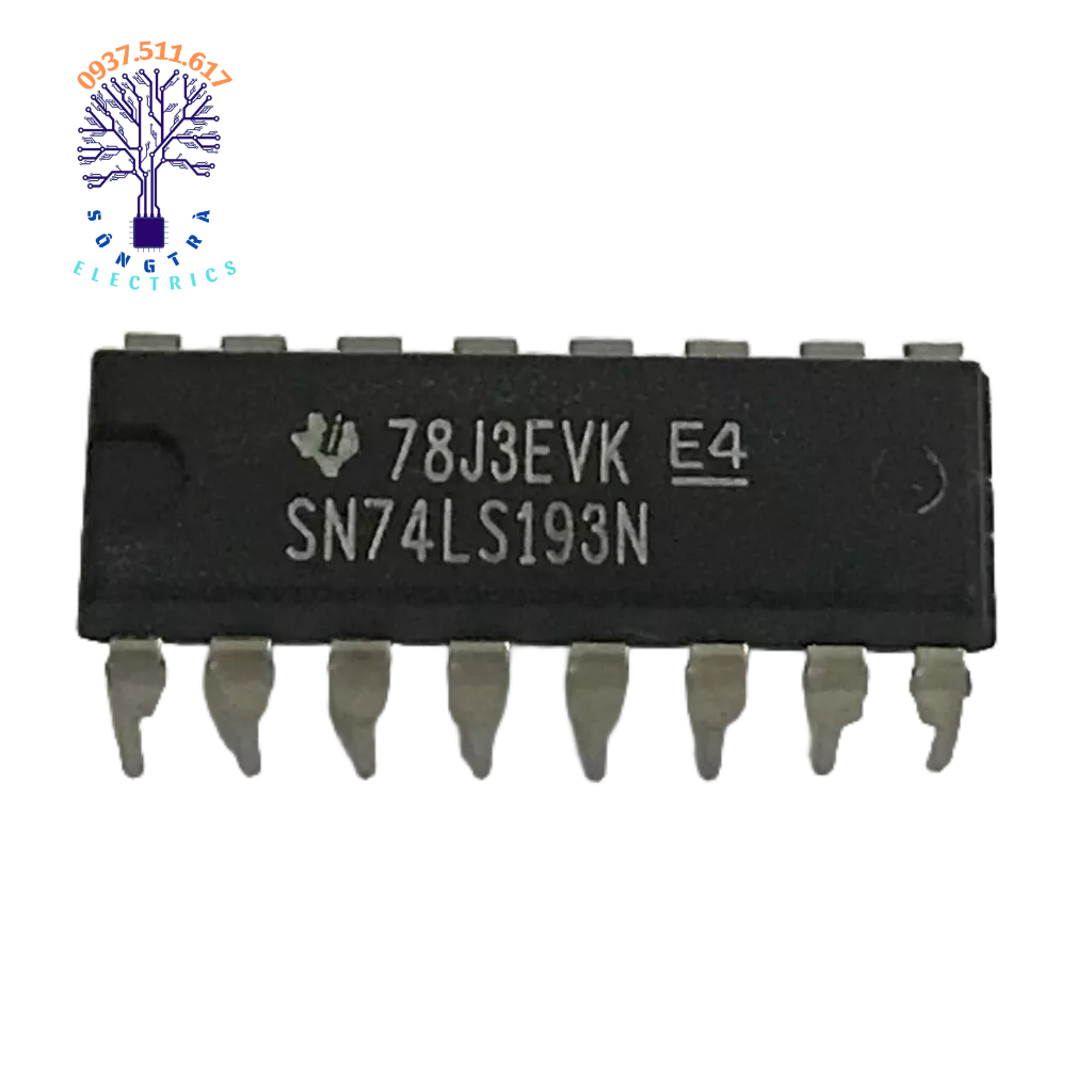 Sn74ls193n 74LS193 DIP-16 IC 4-bit Binary Count Synchronous kde1427 ...