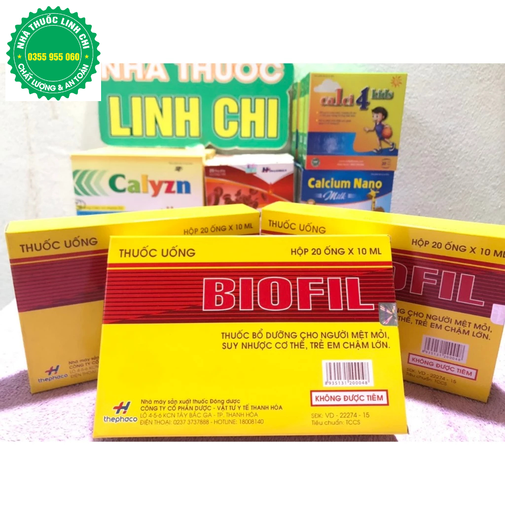 Biofil easy-to-absorb liquid, box of 20 tubes x 10ml | Shopee Malaysia