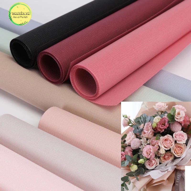 Wholesale welded foam brocade paper for flower wrapping Korean style ...
