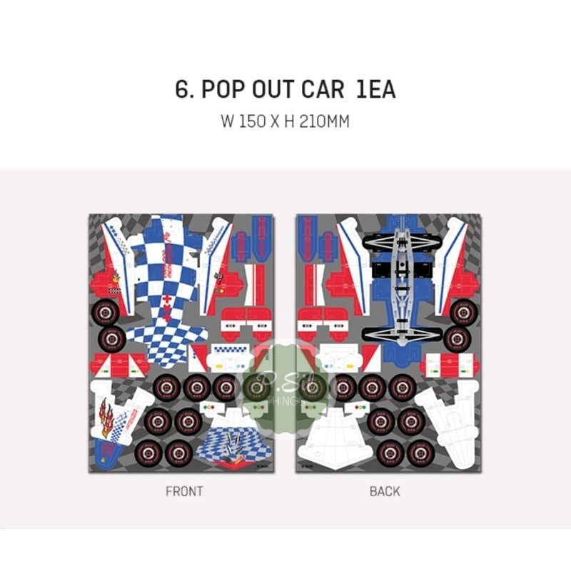 Txt Pop out car MOA membership kit 2023 Assembly | Shopee Malaysia