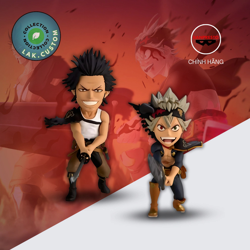 Wcf JUMP ASTA, YAMI | Wcf BLACK CLOVER MODEL | Shopee Malaysia