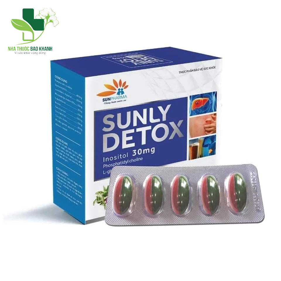 Sunly DETOX liver DETOX pills - Helps protect the liver, detoxify the ...
