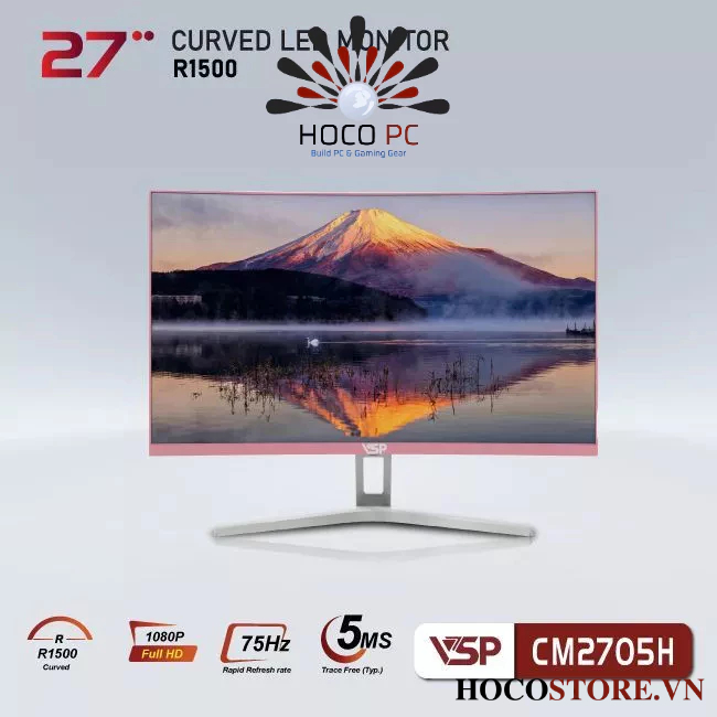 Screen 27" VSP CM2705H Curved Membrane 75Hz - HOCO PC | Shopee Malaysia